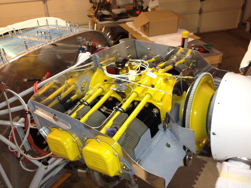 Chad and Bekah's RV-7: Baffles and Inlet Farings